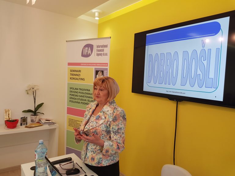 IZVOZ ROBE – SASTAVLJANJE DOKUMENTACIJE O PREFERENCIJALNOM POREKLU ROBE ...